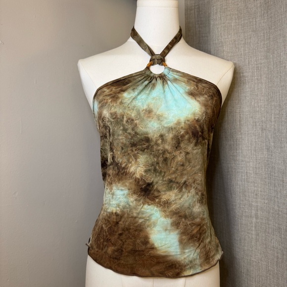 rave | Tops | Rave Vintage Halter Top Nwt Size M | Poshmark